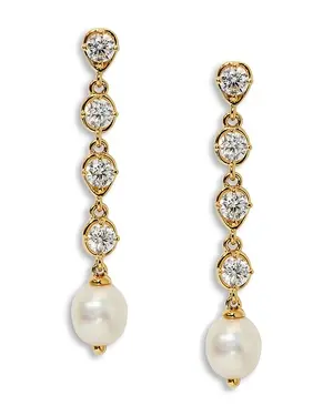 Nadri Pearl Earrings
