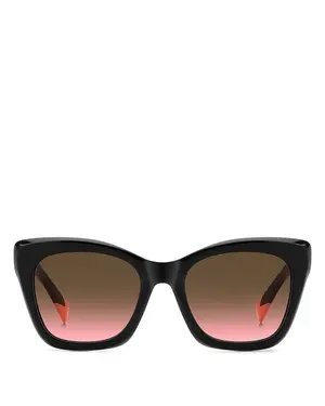 Missoni Rectangular Sunglasses, 53mm