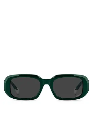 Missoni 52mm Rectangular Sunglasses - Green