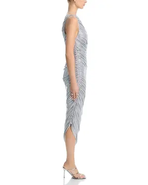 Norma Kamali Diana Gown - Silver