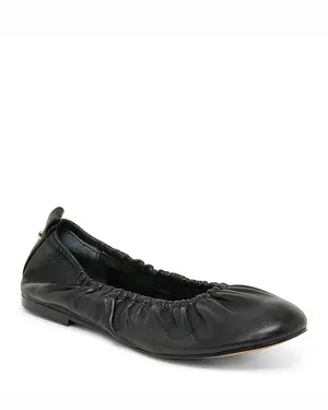 Dolce Vita Conrad Ballet Flats - Black Leather