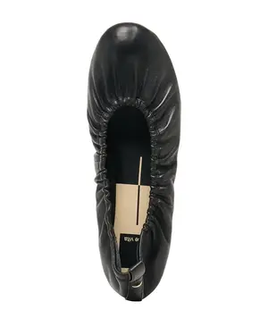 Dolce Vita Conrad Ballet Flats - Black Leather