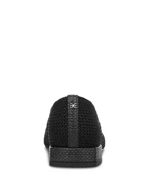 Sam Edelman Kasey Knit Flats - Black