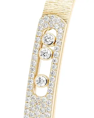 Messika 18k Yellow Diamond Move Noa Bangle Bracelet