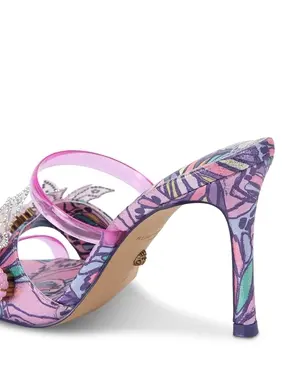 Kurt Geiger Embellished Butterfly Mule Sandals