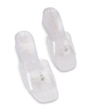 Kurt Geiger Maddison Wedge Mules - Open Misc