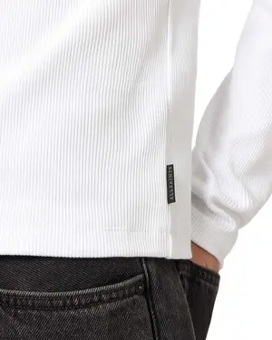 ALLSAINTS Theo Crewneck Shirt - Optic White