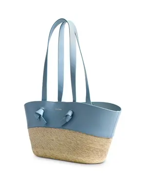 Altuzarra Knotted Basket Bag - Danube