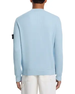Stone Island Maglia Patch Sweater - Sky Blue