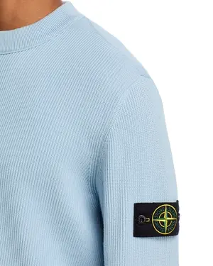 Stone Island Maglia Patch Sweater - Sky Blue