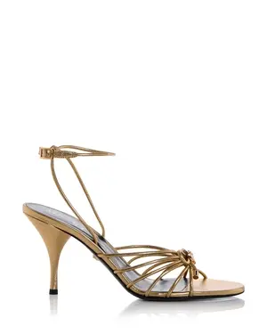 Versace Opera Bow Strappy Sandals