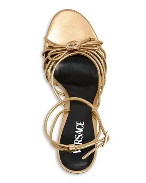Versace Opera Bow Strappy Sandals