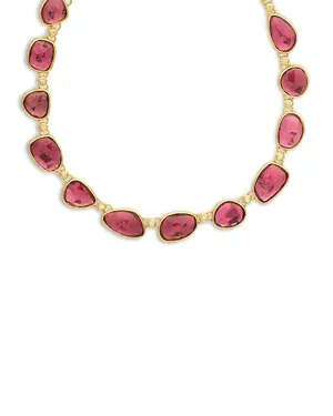 Gurhan 24k Yellow Tourmaline And Diamond Necklace - Gold