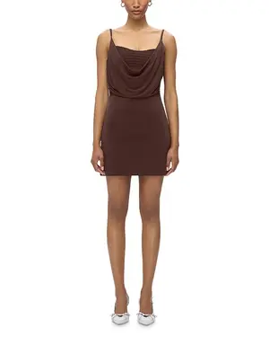 Herve Leger The Elizabeth Mini Dress - Coffee
