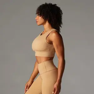 TAVI Agility Bra - Camel Houndstooth