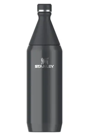 STANLEY The All Day Slim 34-ounce Bottle - Black Gloss