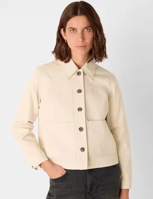 Whistles Button Detailed Jackets For Women