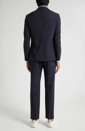 Eleventy Wool Stretch Gabardine Suit
