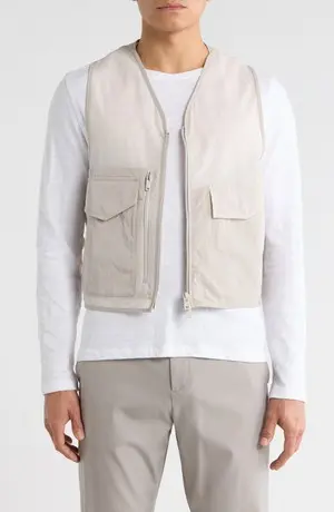 Y3 Zip Up Vests For Men