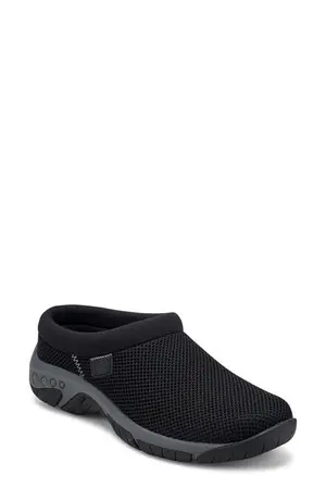 Easy Spirit Slip-on Knit Sneakers - Black