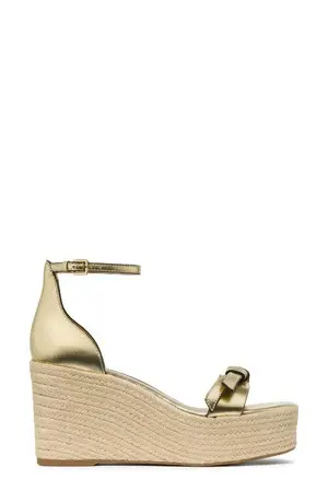 Kate Spade New York Metallic Espadrille Wedge