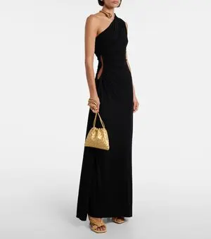 Bottega Veneta Riva Braided Raffia Mules - Beige