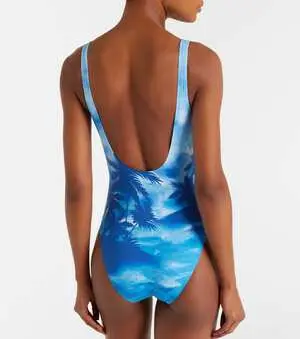 Polo Ralph Lauren Printed One-piece Swimsuit