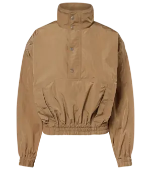SAINT LAURENT Gathered Canvas Jacket