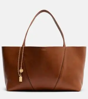 Chloé Spin East-west Tote Bag - Brown