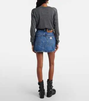Dolce & Gabbana Denim Mini Skirt