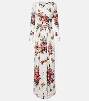 Dolce&Gabbana Garden Floral Maxi Dresses