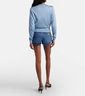 Dolce & Gabbana Denim Micro Shorts