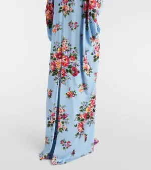 Dolce & Gabbana Floral Silk-blend Kaftan