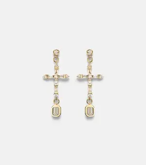 Shay Jewelry 18kt Yellow Diamond Drop Earrings - Gold