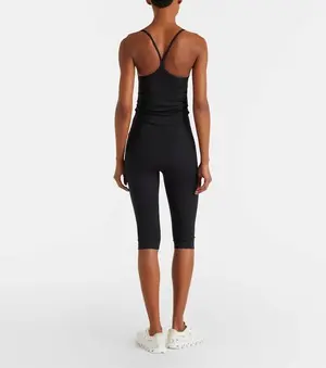 Adidas By Stella McCartney Logo Jersey Tank Top - Black