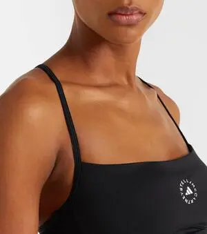 Adidas By Stella McCartney Logo Jersey Tank Top - Black