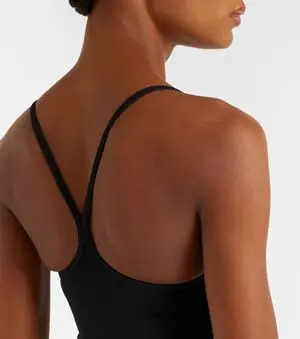 Adidas By Stella McCartney Logo Jersey Tank Top - Black