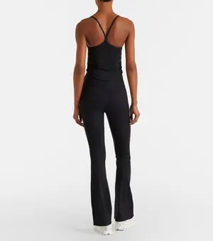 Adidas By Stella McCartney Technical Flared Leggings - Black