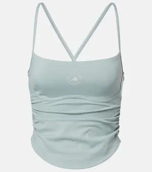 Adidas By Stella Mccartney Racerback Performance Tops For Women