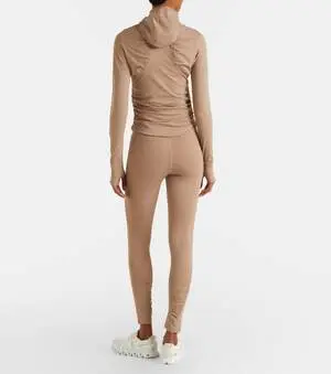 Adidas By Stella McCartney Logo Technical Half-zip Hoodie