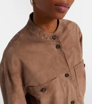 Max Mara Melodia Suede Jacket