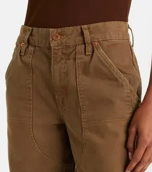 SLVRLAKE Tess Tapered Jeans - Brown