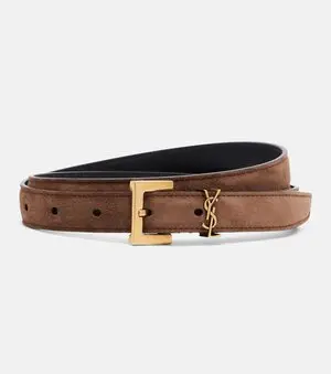 Saint Laurent Metallic Belts For Women