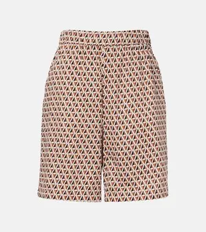 Max Mara Omelia Printed Bermuda Shorts
