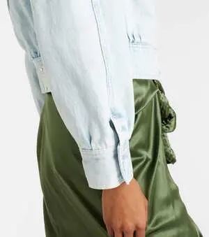 Dries Van Noten Cropped Denim Jacket