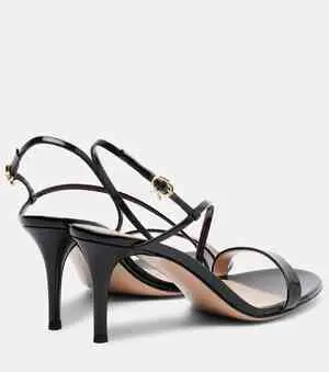 GIANVITO ROSSI Manhattan 70 Leather Sandals