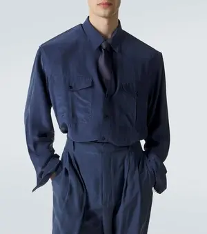 Saint Laurent Long-sleeved Shirt