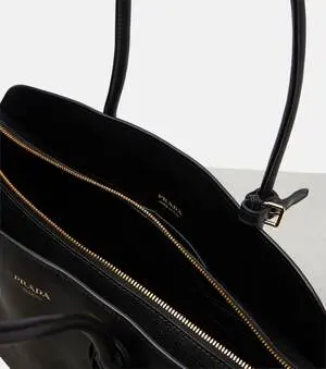 Prada Large Leather Tote Bag