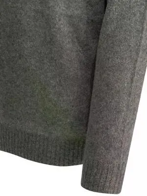 BEAMS Crew-neck Sweater - Grey