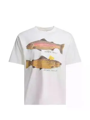 Kapital Graphic-print T-shirt - White